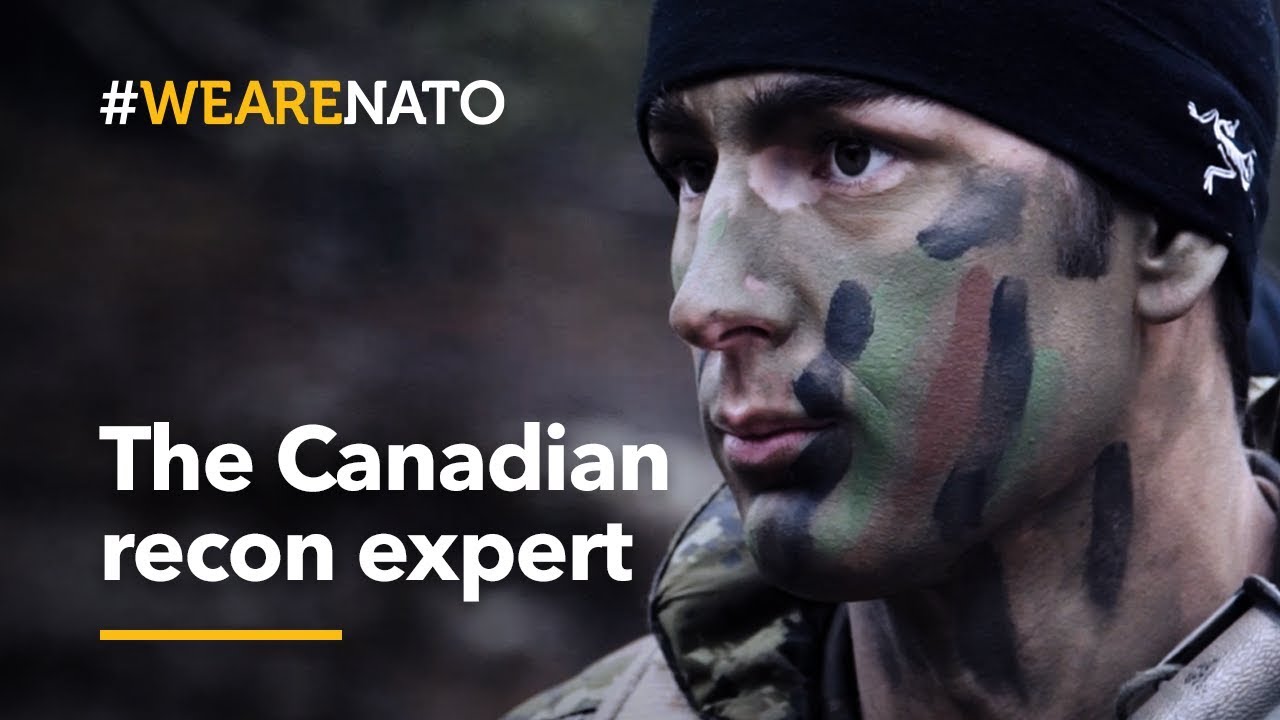 The 🇨🇦Canadian recon expert - #WeAreNATO - YouTube
