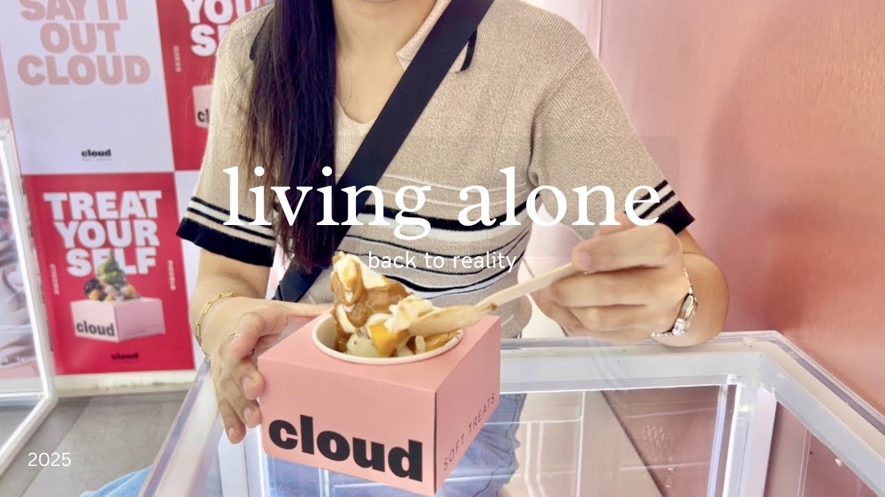 living alone in the Philippines — manually installing screen protector ...