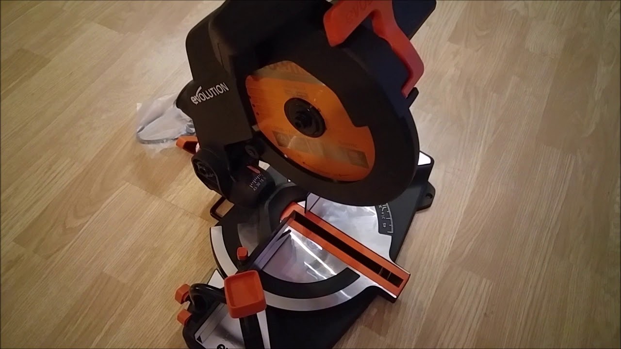 Evolution R210-CMS metallkapsåg - YouTube