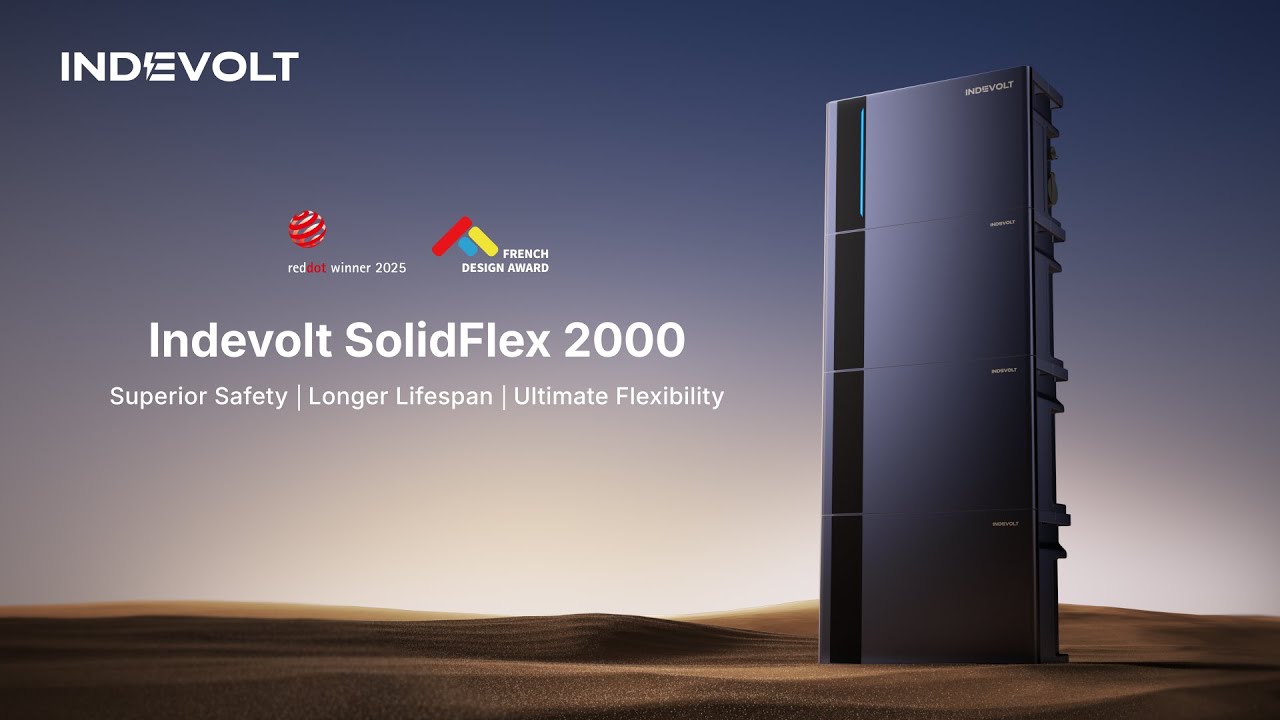 Indevolt SolidFlex 2000 – Das weltweit erste Balkonkraftwerk-Speicher mit halbfesten Akkus - YouTube