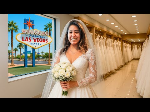 ALUGUEI UM VESTIDO DE NOIVA EM LAS VEGAS 😍