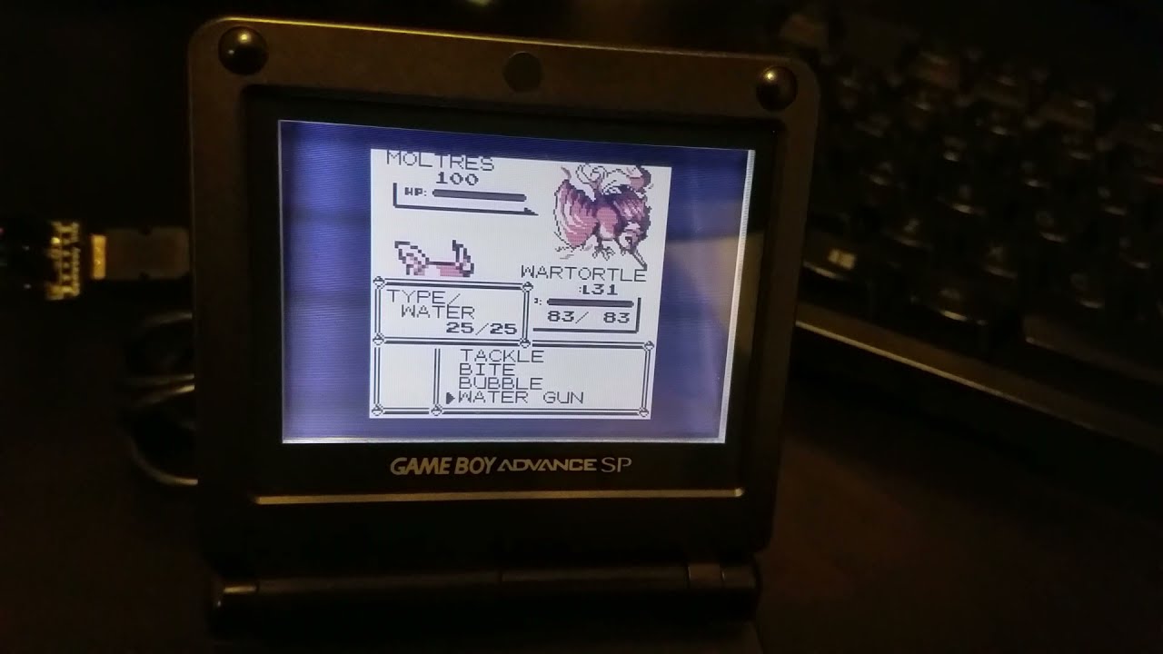 Pokemon Battle Between an Emulator and Game Boy - YouTube
