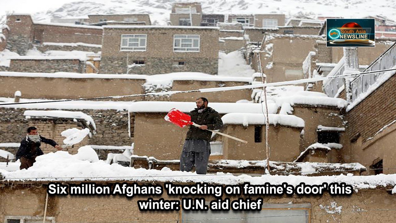 Six million Afghans 'knocking on famine's door' this winter: U.N. aid ...