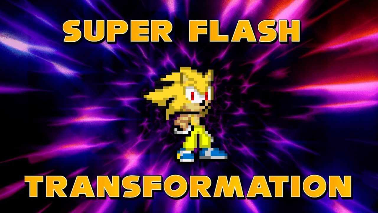 Super Flash Transformation (Flipaclip Sprite Animation) - YouTube