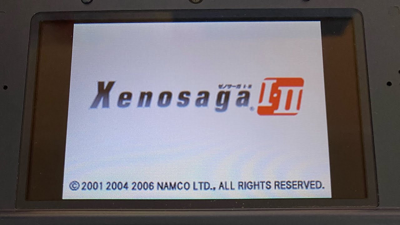 Xenosaga I・II (DS) ending - YouTube