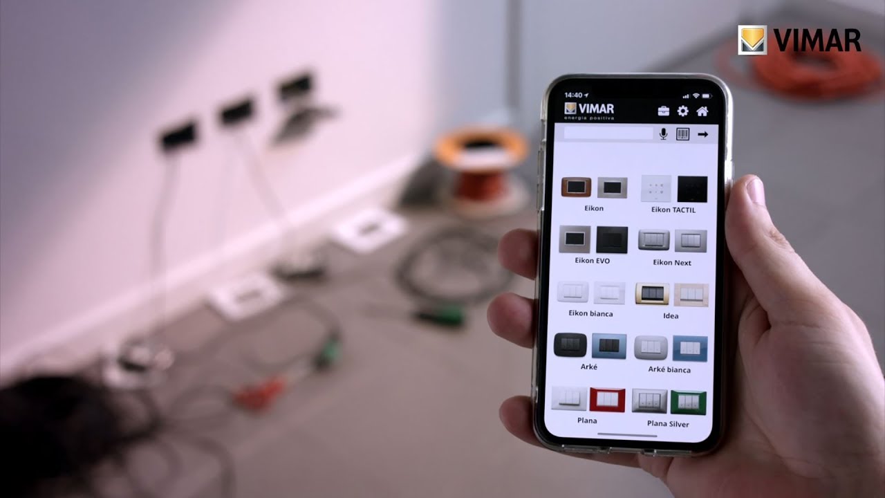 Video tutorial dell'app Prodotti Vimar per il professionista - YouTube