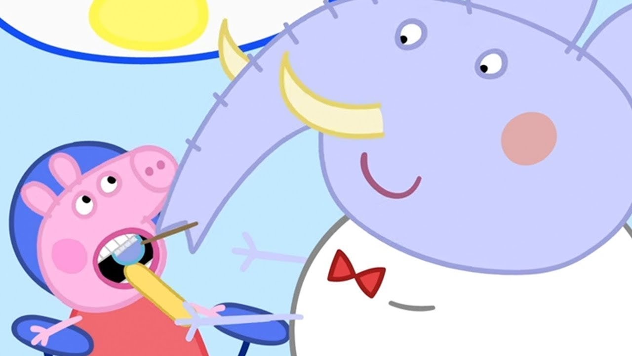 Peppa Pig Playground 😬 | The Dentist | Peppa Pig Full Episodes - YouTube