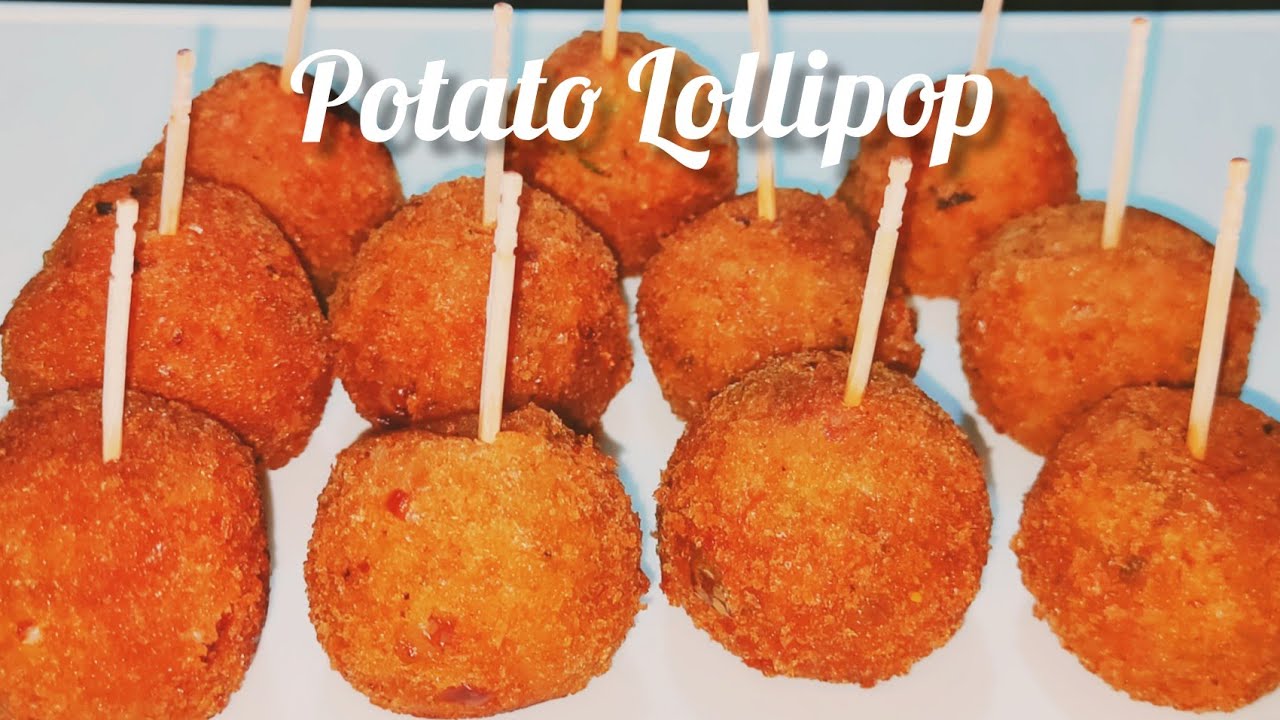Potato Lollipop Recipe/Very easy and quick recipe/Tasty and yummy ...
