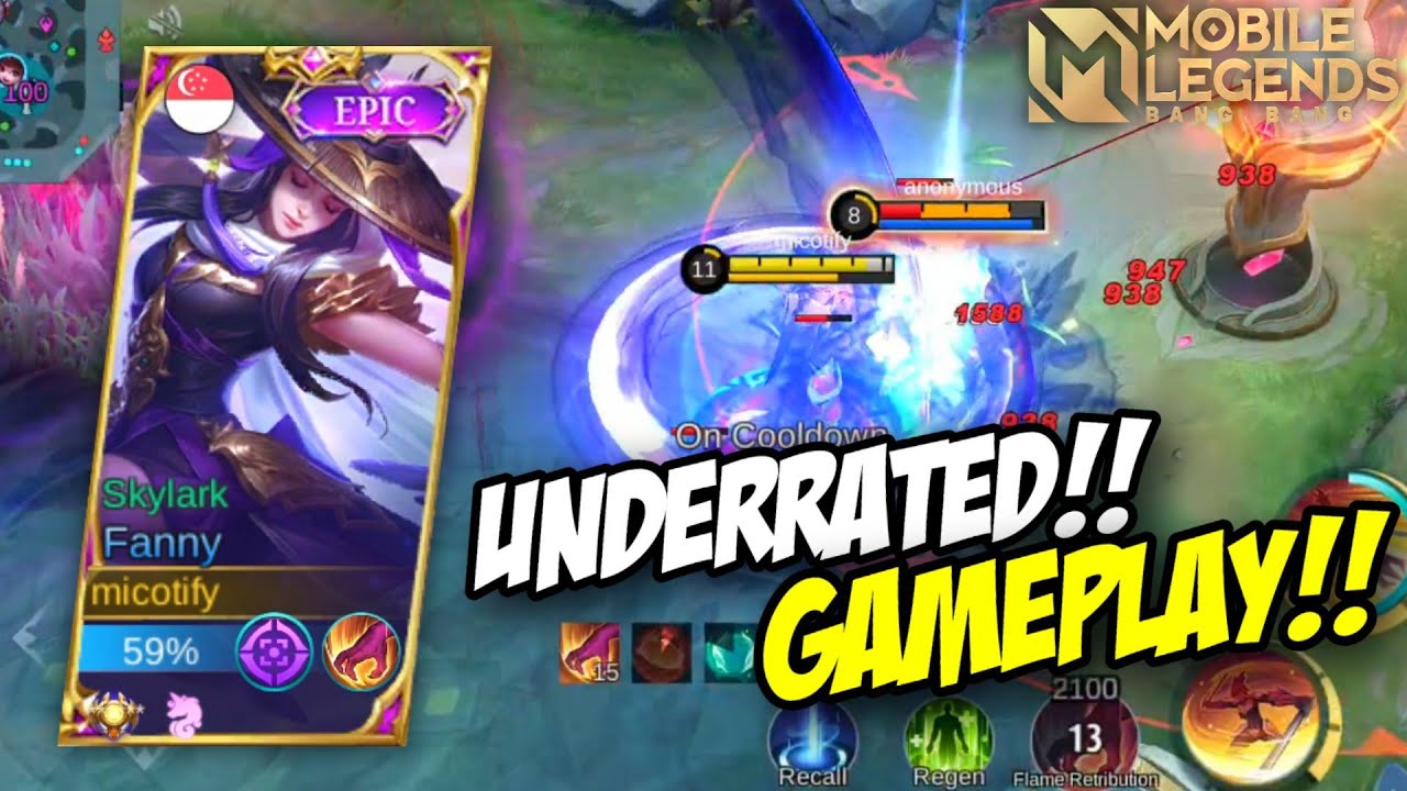 STILL UNDERRATED FANNY USER!! | MLBB - YouTube