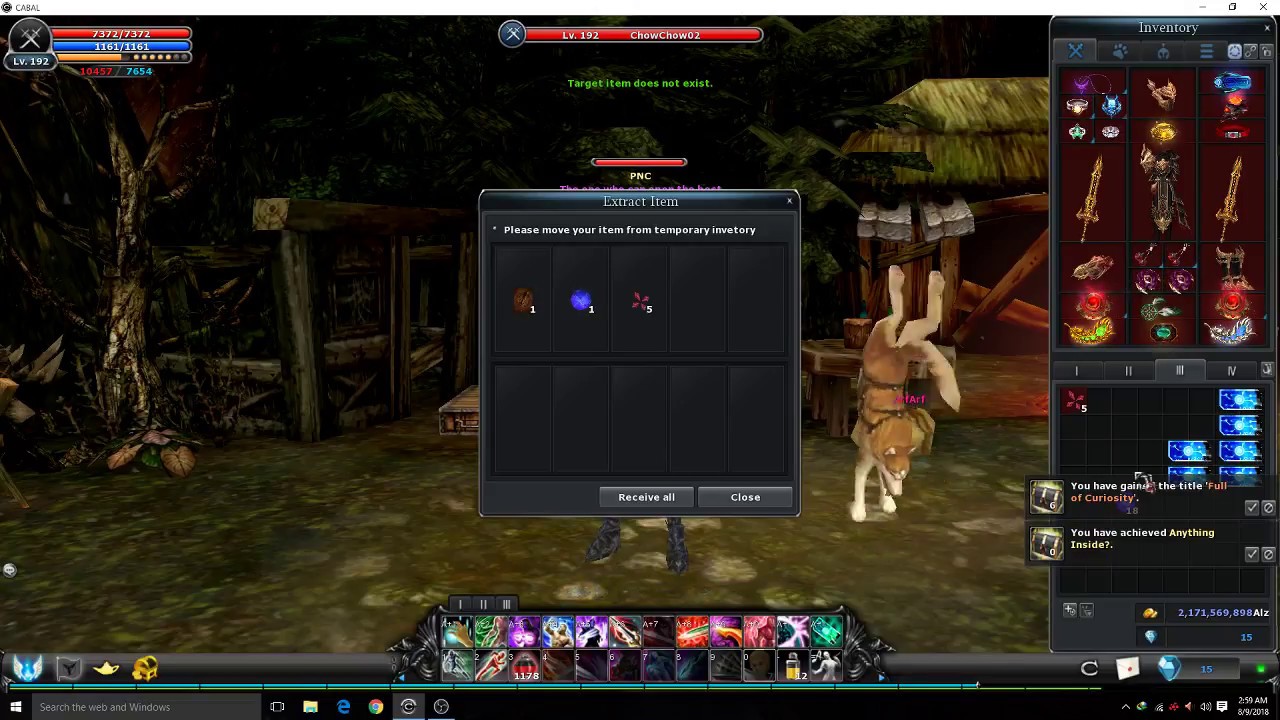 Cabal Online PH Extracting Astral Bike : Type Blue - YouTube