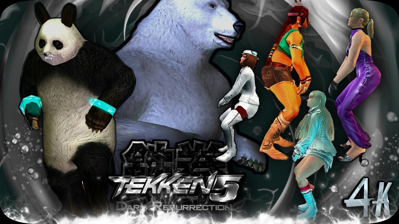 Team Kuma & Female Characters vs Mirror Team Tekken 5 Dark Resurrection 4K 60 FPS - YouTube