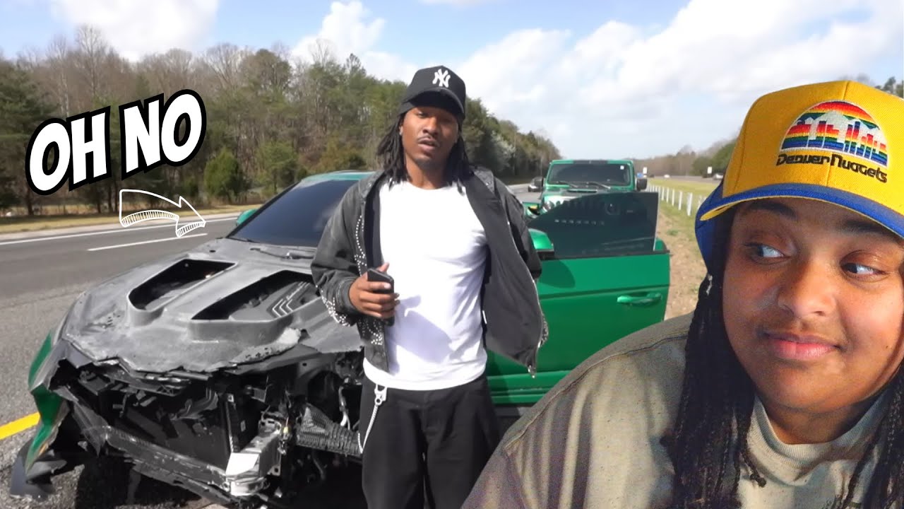 JessHC Reacts TO Duke Dennis Crashing 400K Lambo - YouTube