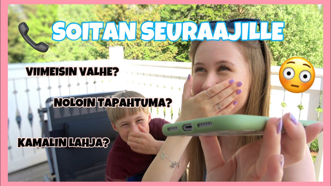 totuus vai tehtävä SEURAAJIEN KANSSA - YouTube