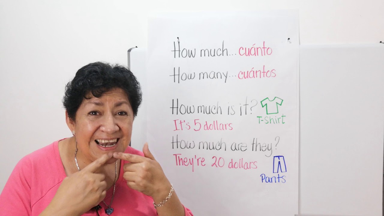Clase 21 How much y How many. Vocabulario de la ropa - YouTube