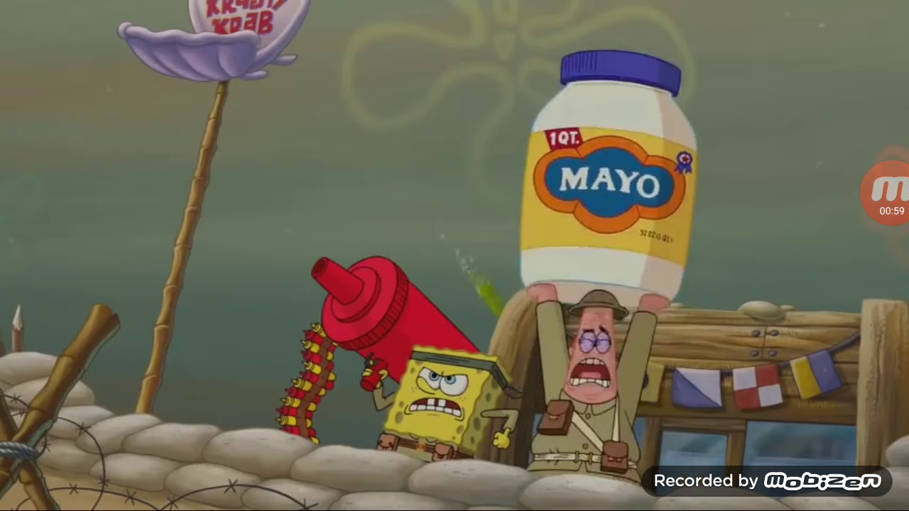 Godzilla vs spongebob - YouTube