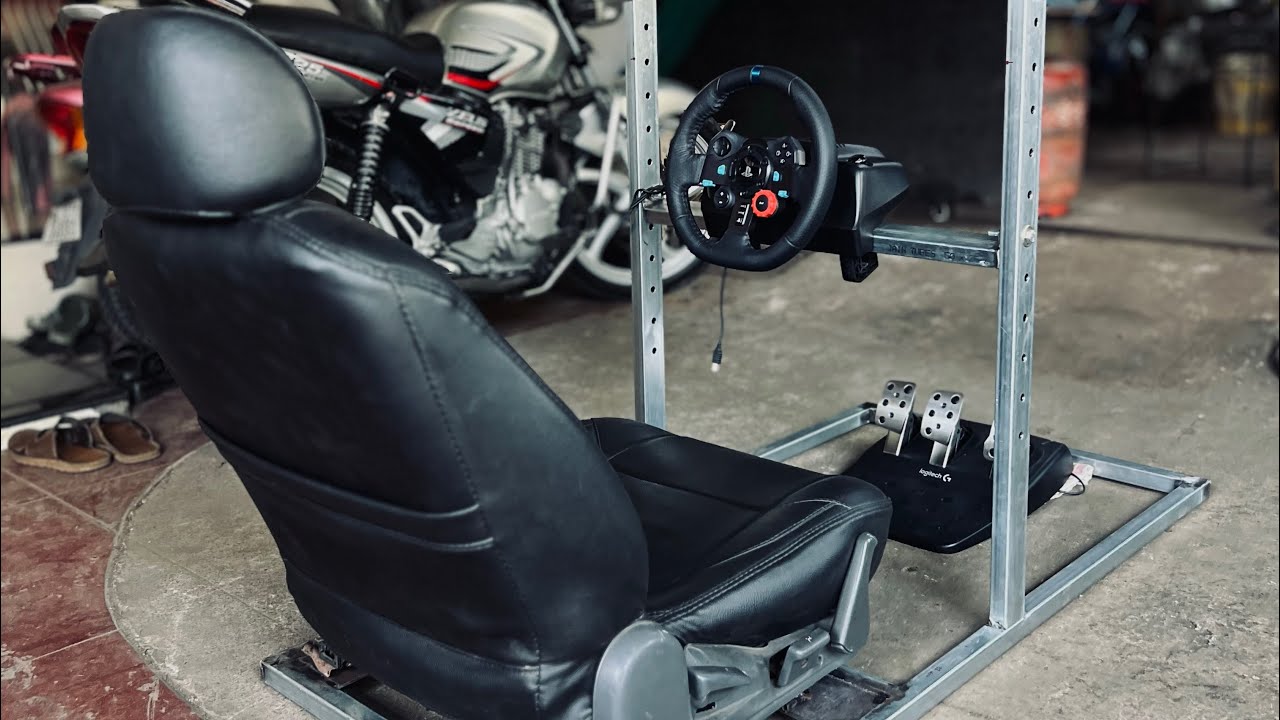 LOGITECH DIY RACING STAND MAKING VIDEO🏎️ - YouTube
