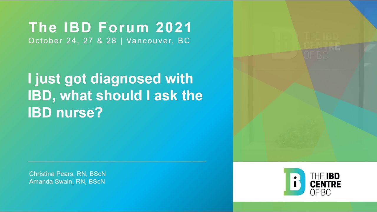 I just got diagnosed with IBD, what should I ask the IBD nurse? - YouTube