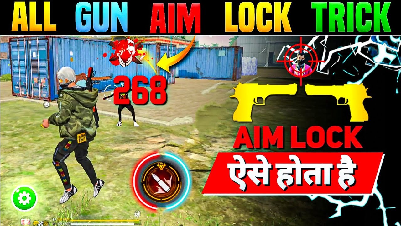 Perfect Aim Lock Trick 🎯 | Desert Eagle Headshot Trick | Free Fire Mein Headshot Kaise Mare ...