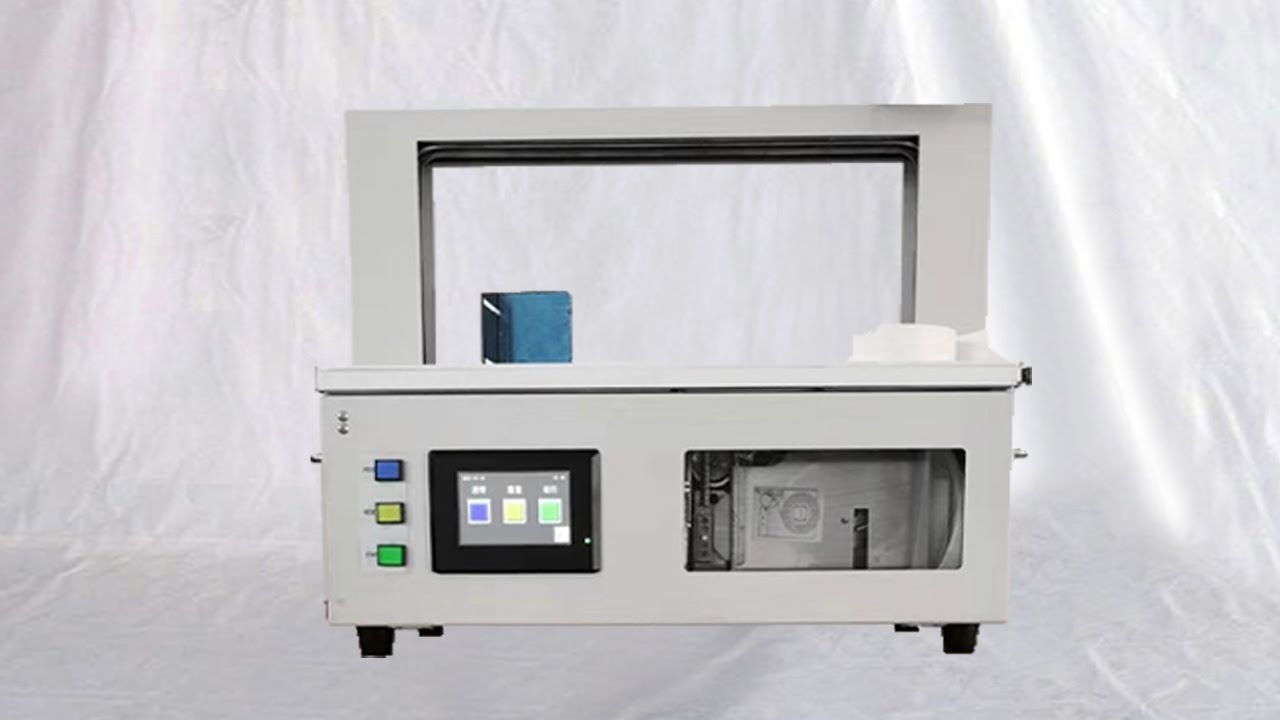 small boxes paper band strapping machine semi automatic benchtop ...