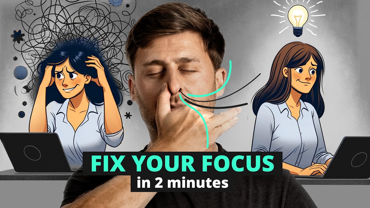 Boost Your Concentration in 2 Mins – Powerful Breathing Technique - YouTube
