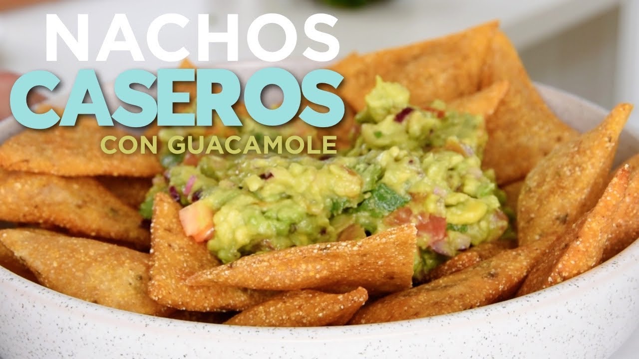 Nachos o Totopos caseros con guacamole 🥑 el resultado es 🤩 asombroso ...