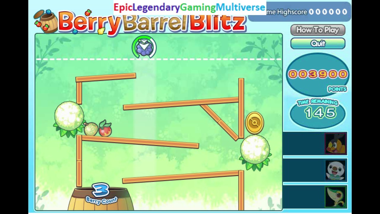 Pokemon Berry Barrel Blitz Stage 2 WalkThrough - Completing Stage 2 ...