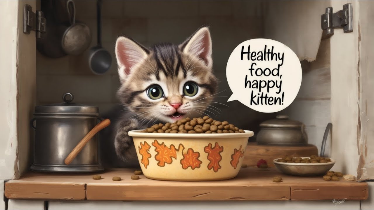 Cute Cat Gets Food Poisoning! 😱| Whiskers' Hilarious Mishap & Moral ...