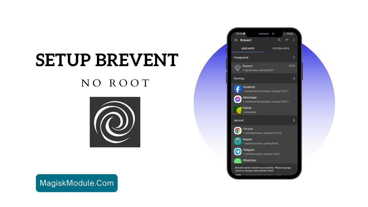 Install and Setup Brevent App On Your Device Easy Method 2025 - YouTube
