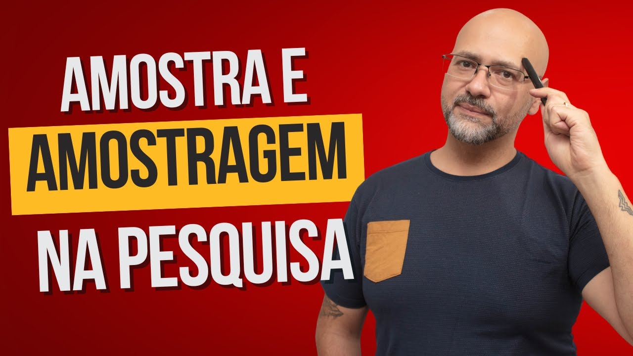 Como delimitar amostra e amostragem em TCC de pesquisa ação - YouTube