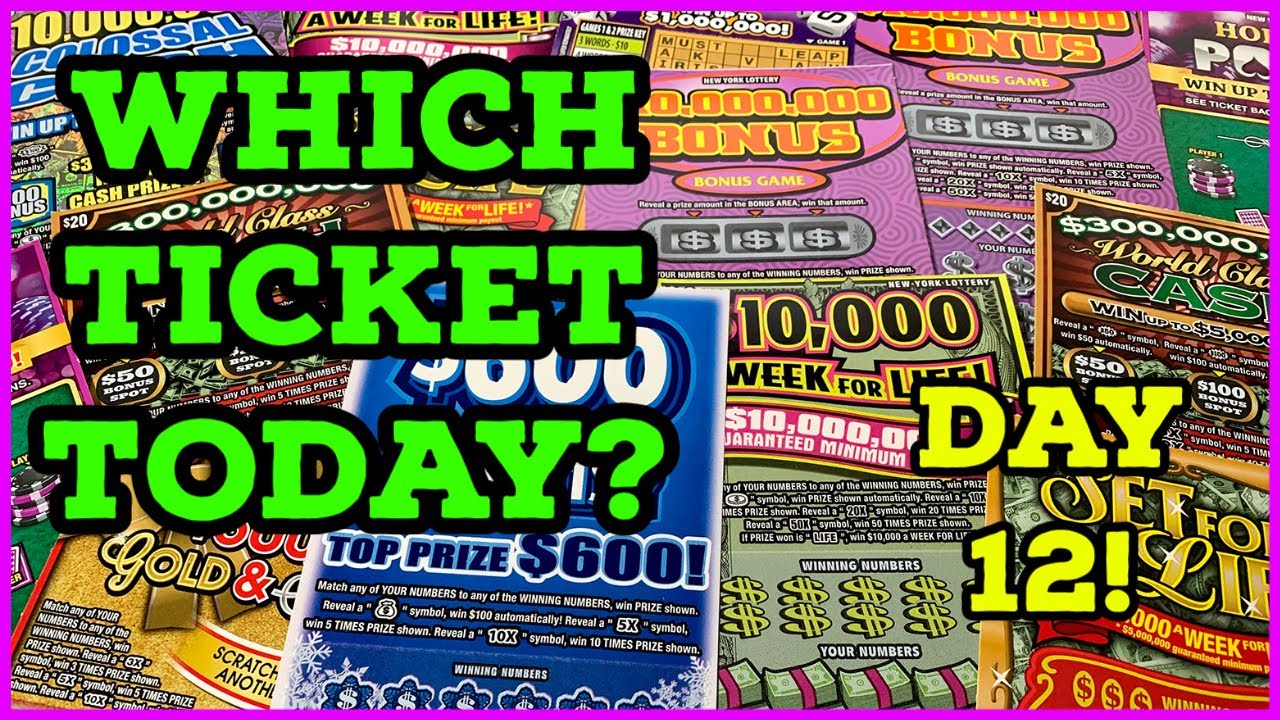 Lottery Advent Calendar Day 12! | Countdown to Christmas With Lottery ...