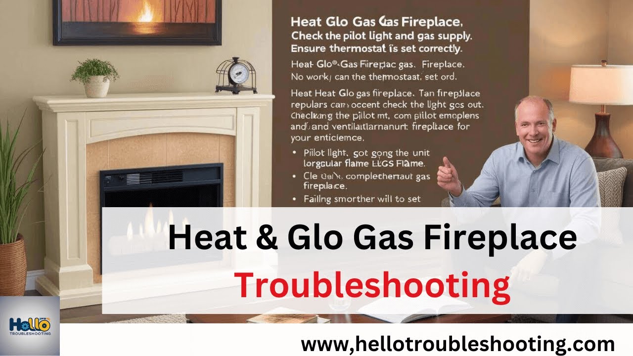 Heat & Glo Gas Fireplace Troubleshooting: Quick Fixes & Tips - YouTube