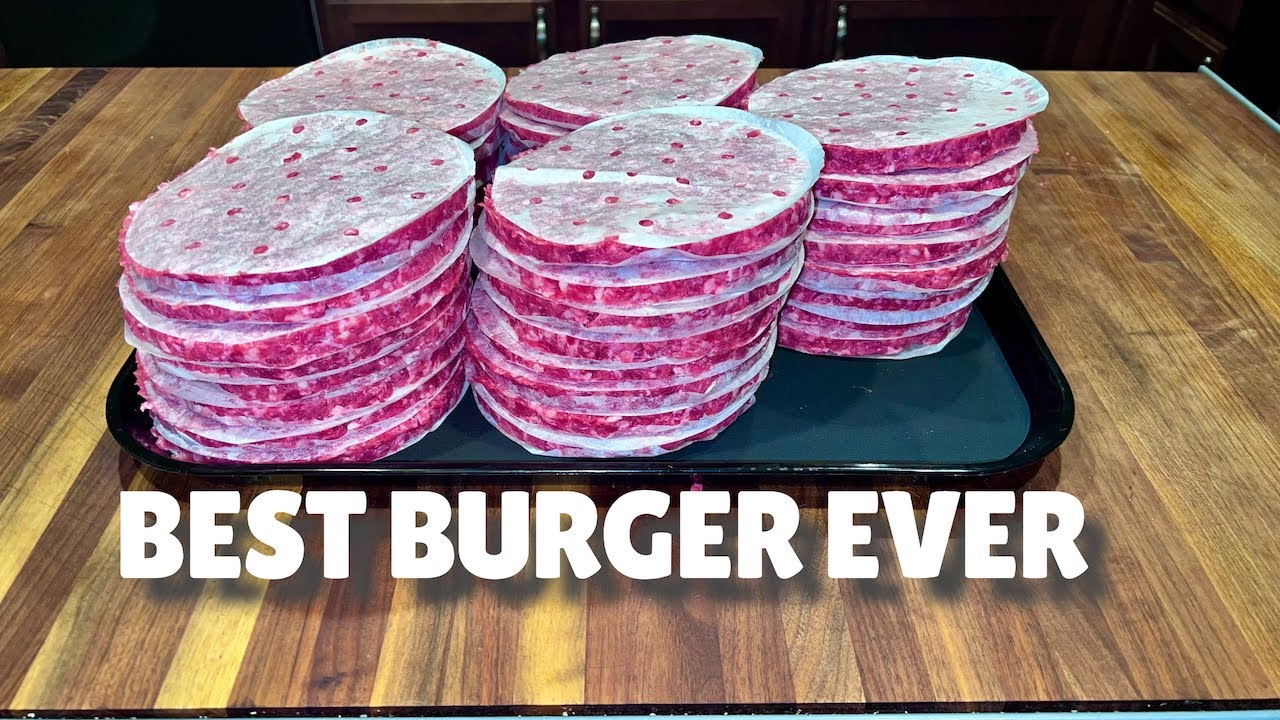 "Ultimate Gourmet Burger: The Perfect Blend of Brisket, Chuck, and ...
