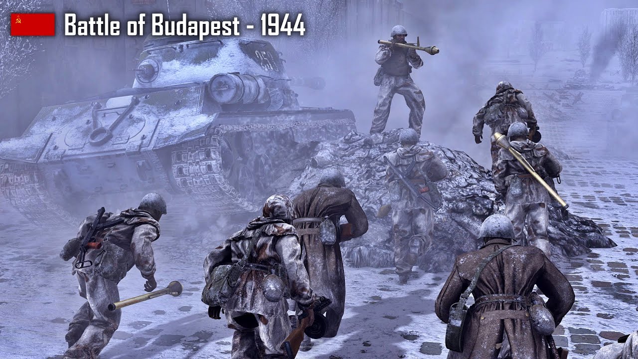 Germany & Hungary’s Last Stand at Battle of Budapest | Gates of Hell ...