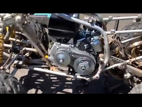 Installing 30 series torque converter onto a predator 301cc - YouTube