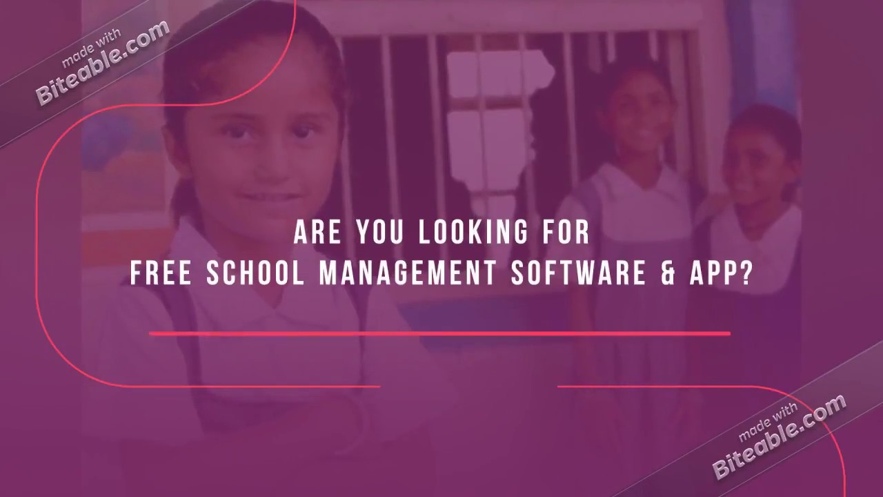Free School Management Software and App - YouTube