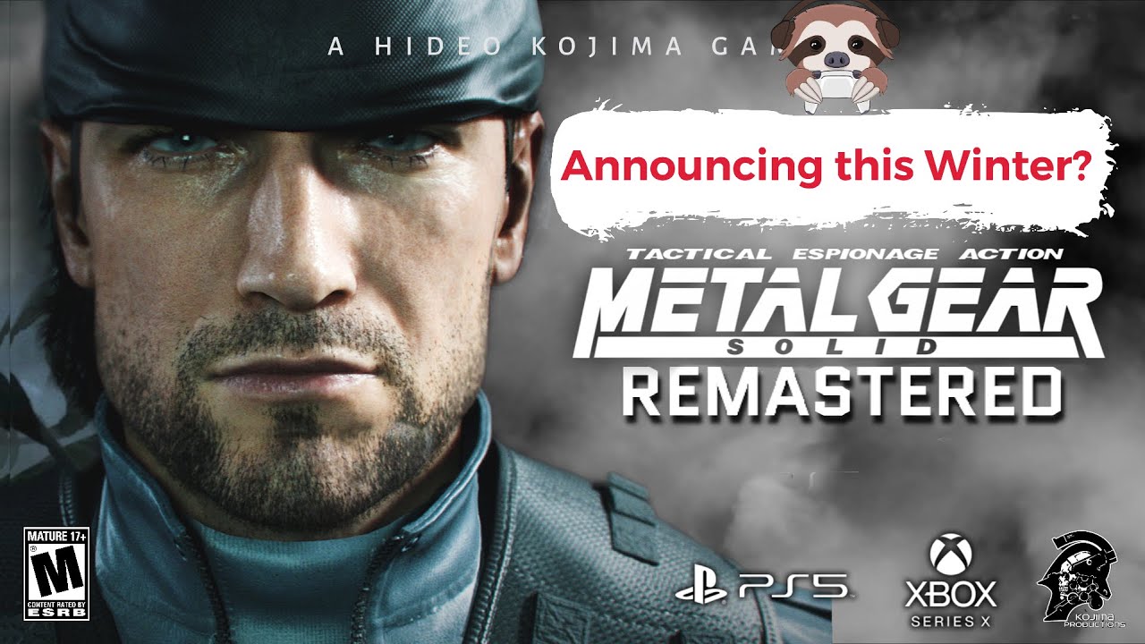 Metal Gear Solid - REMASTERED Announcing this winter? #metalgearsolid # ...