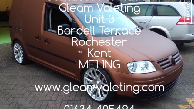 Volkswagen Caddy Full Wrap - YouTube