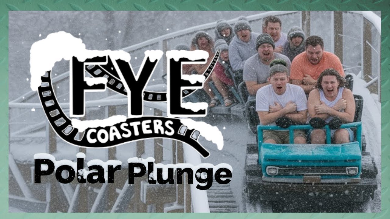 Summer Attire, Winter Ride: Mystic Timbers Polar Plunge - YouTube