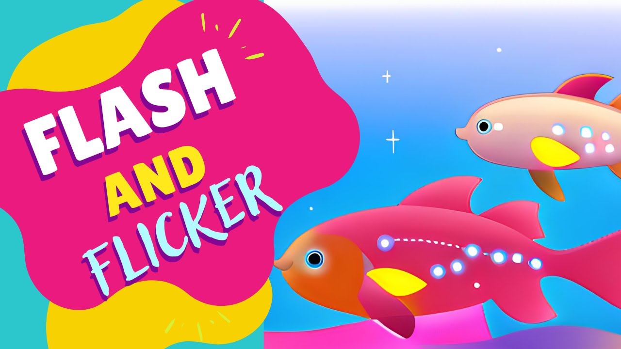 Flash & Flicker🐟 Learn English through story🐟English listening Practice ...