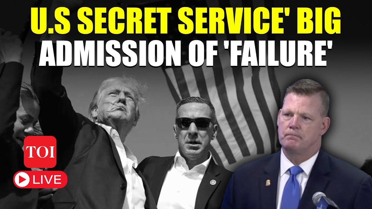U.S Secret Service Chief LIVE: Ronald Rowe Admits Multiple Failures ...