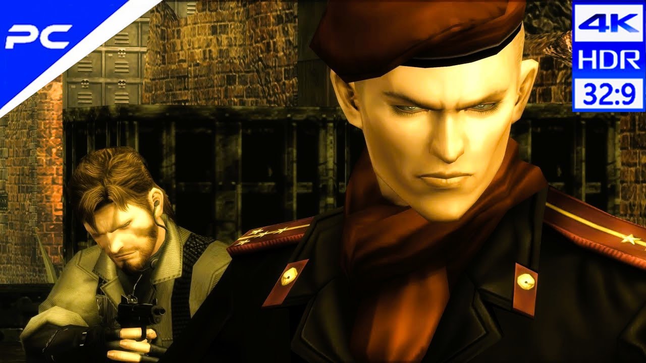 METAL GEAR SOLID 3: Master Collection - Super Ultrawide 32:9 | 4K MODS ...