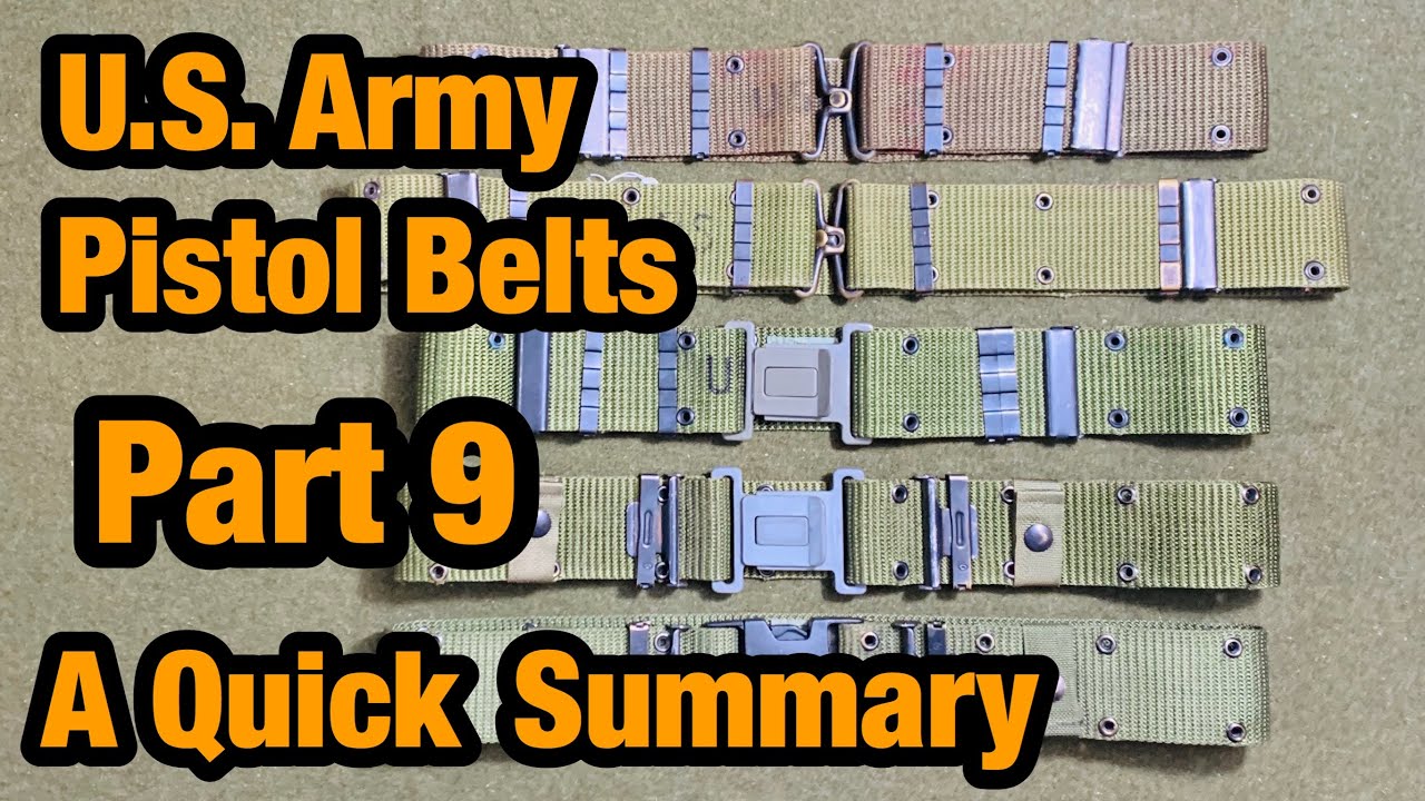 ALICE gear pistol belts & Integrated Infantry Fighting System , A quick ...