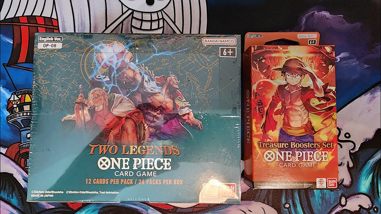OP-08 Two Legends Booster Box & Treasure Booster Set! - One Piece Card ...