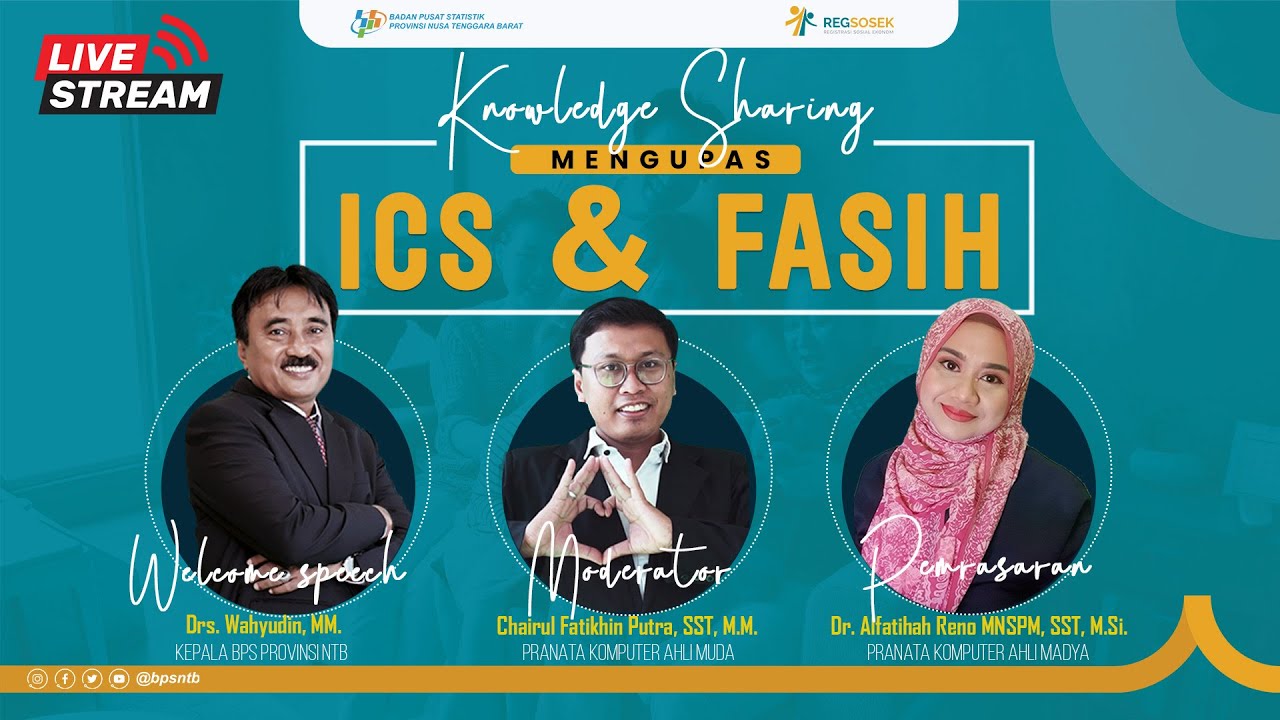 Knowledge Sharing - Mengupas ICS dan FASIH - YouTube