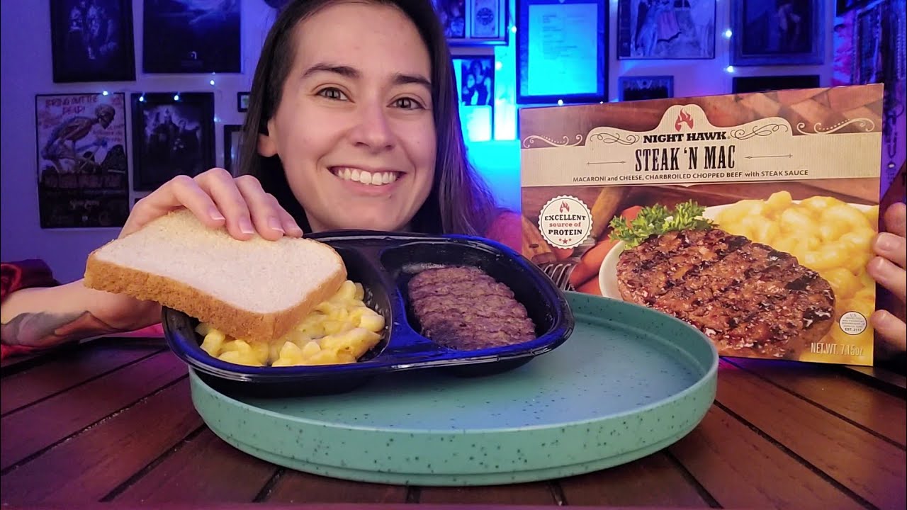 Trying Night Hawk's Steak' N Mac🍴🦅 Night Hawk MUKBANG - YouTube