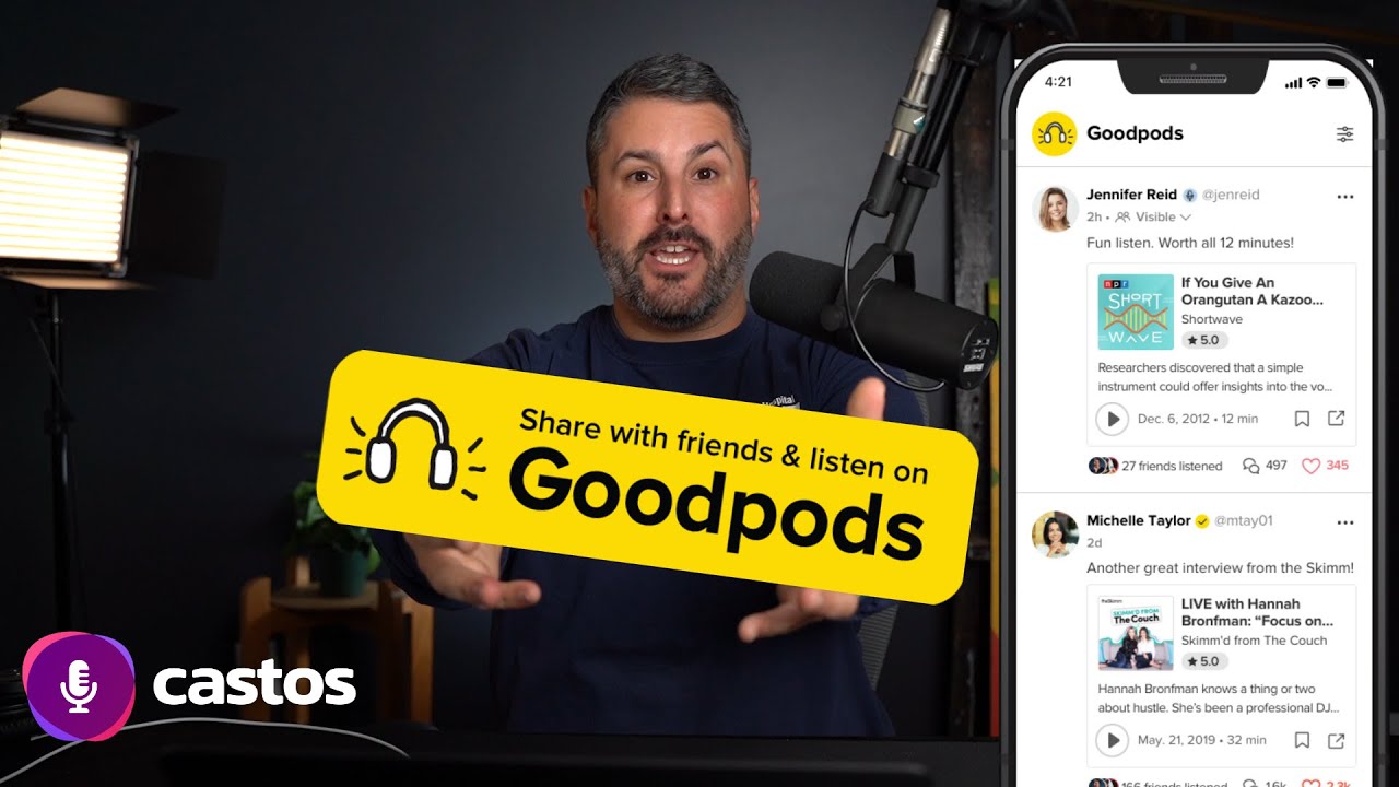 Goodpods podcast app review...is it...good?! 📱 - YouTube