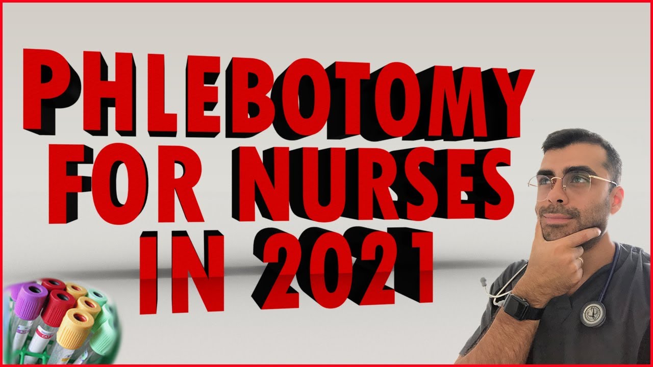 Phlebotomy for Nurses in 2021 - How to draw blood from IV - YouTube