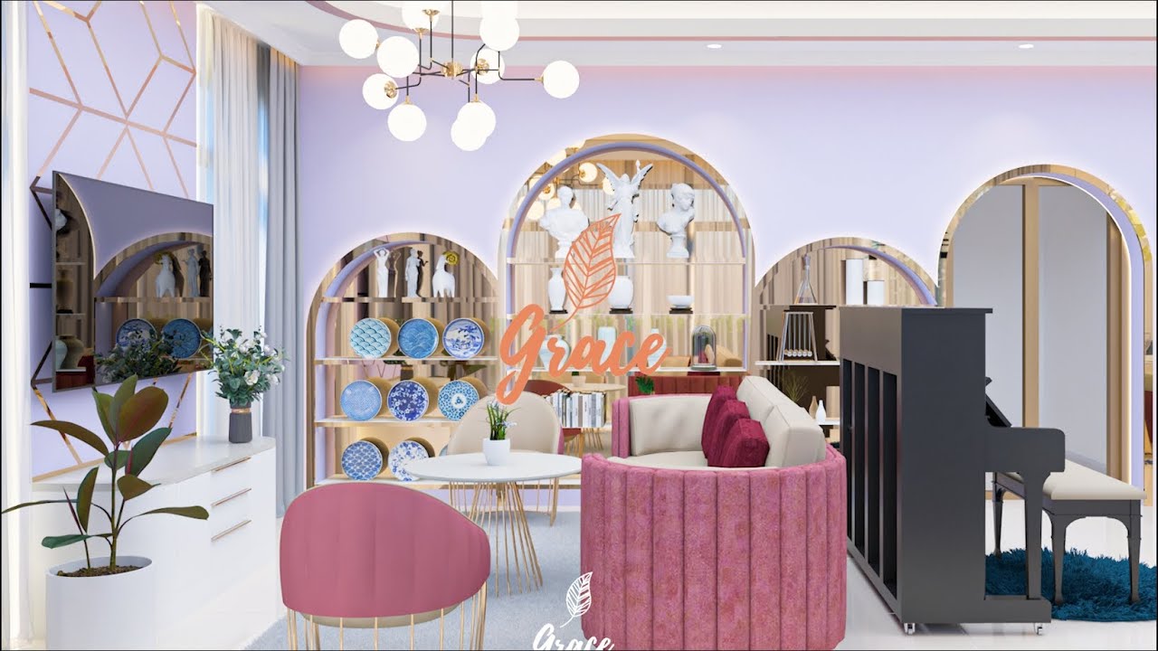 Grace Interior Design | Render & Real work EP.1 - YouTube