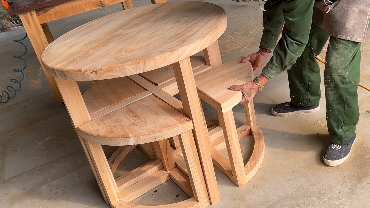 Dining Table Ideas For Small Spaces // Build A Dining Table For 4 ...