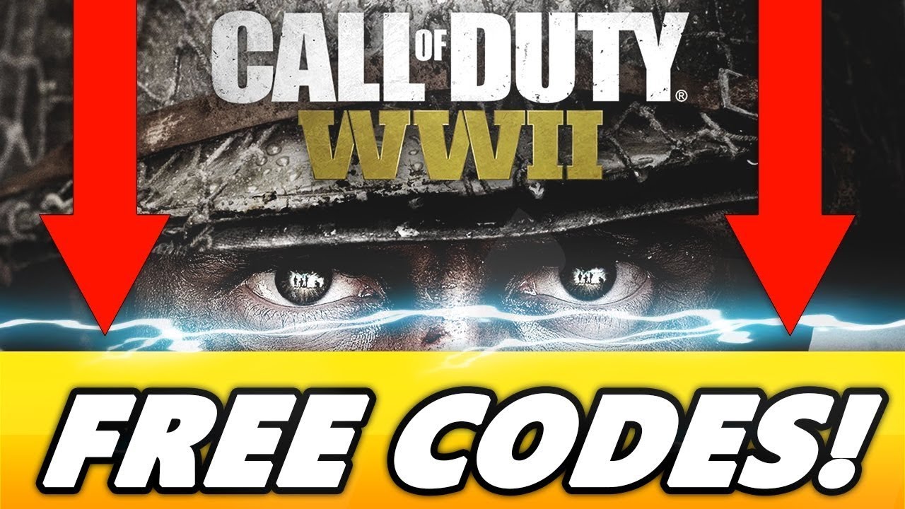 Call of Duty WWII FREE CODES - YouTube